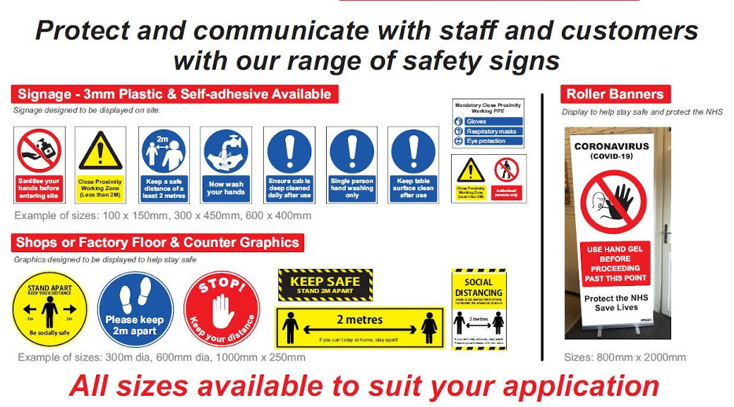 Filming & H&S Signage - Locations landmarc